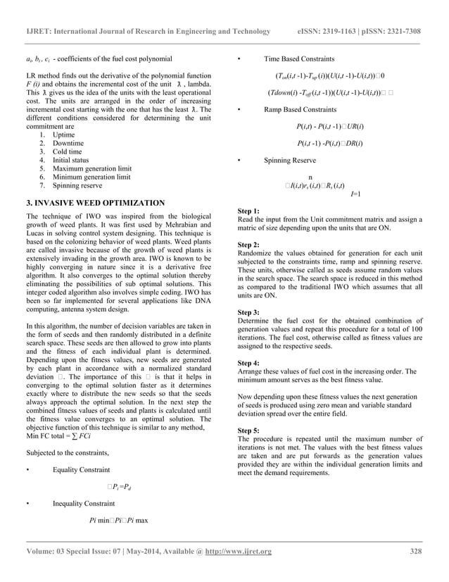 A refined solution to classical unit commitment | PDF