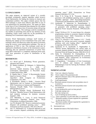 A refined solution to classical unit commitment | PDF
