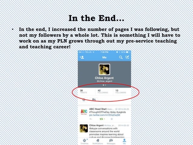 Chloe Argent's PLN Reflection | PPT