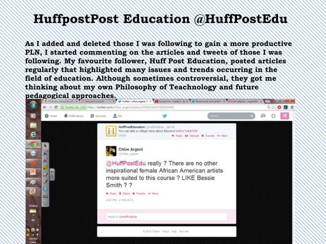 Chloe Argent's PLN Reflection | PPT