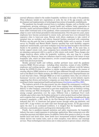 A Reflection On The Great Resignation In The Hospitality And Tourism ...