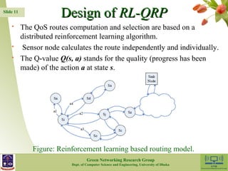 A reinforcement learning based routing protocol with qo s support for biomedical sensor networks ...