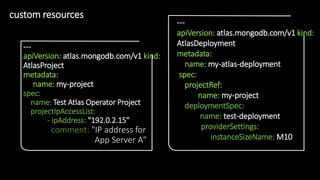 Mastering MongoDB on Kubernetes, the power of operators | PPT