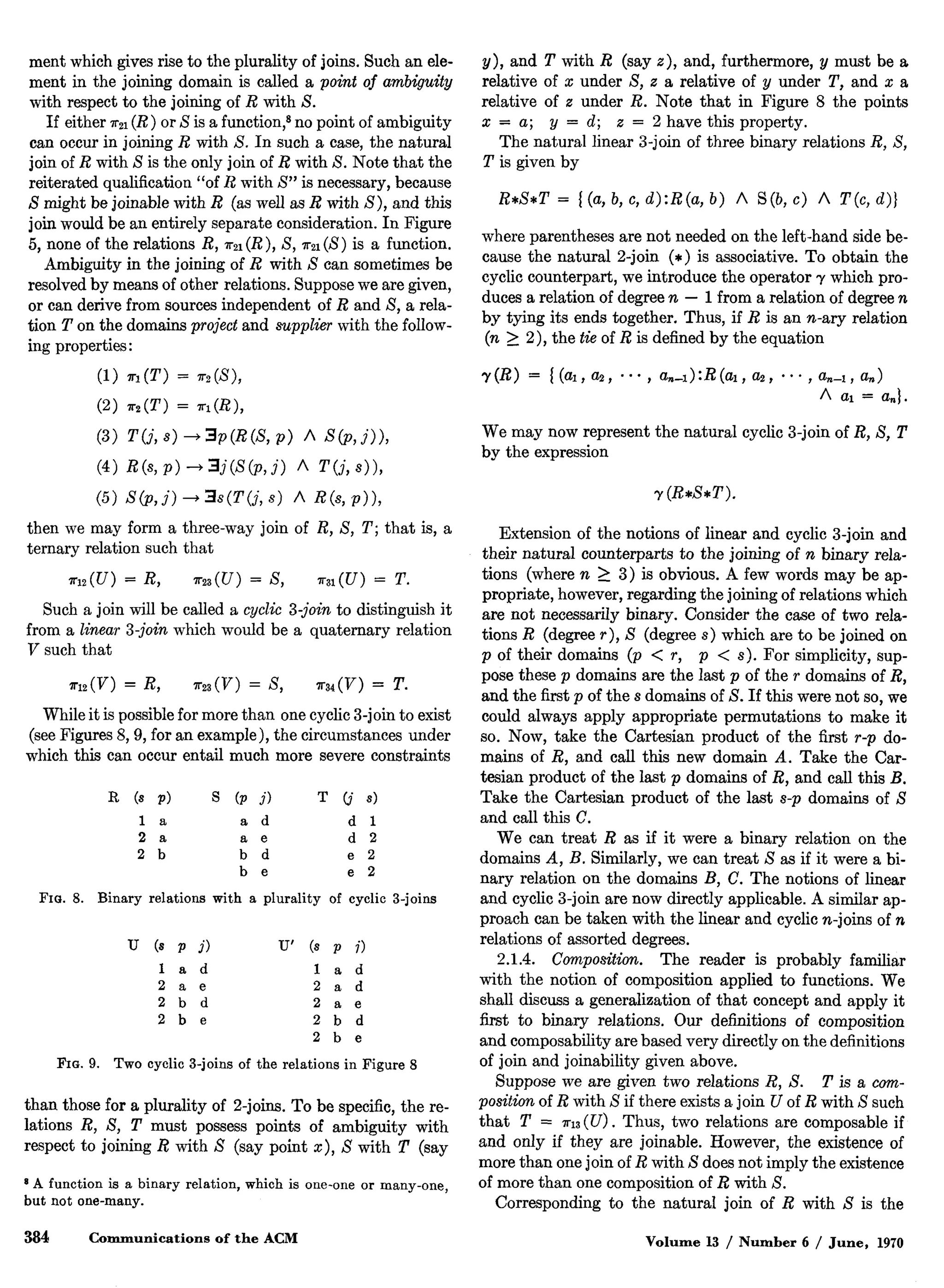 A relational model of data for large shared data banks | PDF