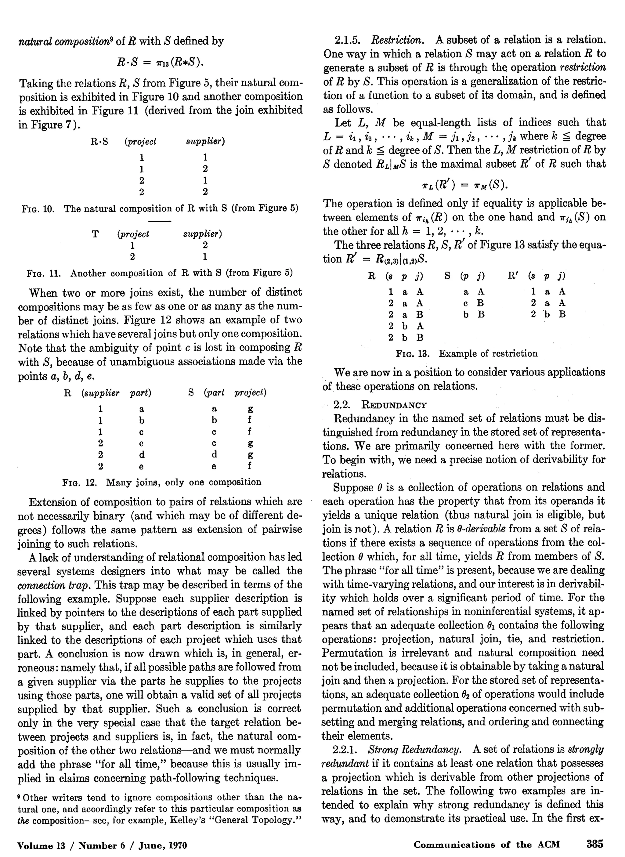 A relational model of data for large shared data banks | PDF