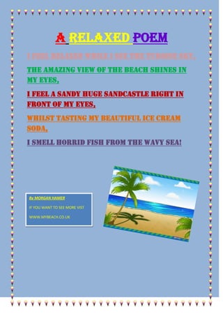 A relaxed poem by morgan | PDF