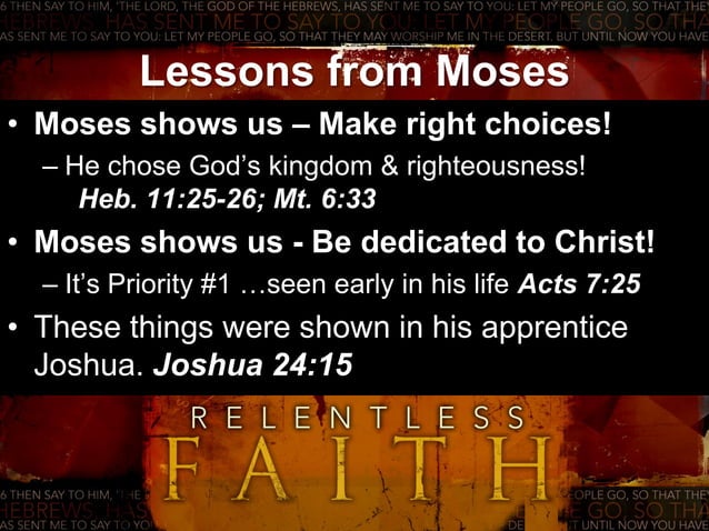 A relentless faith | PPT