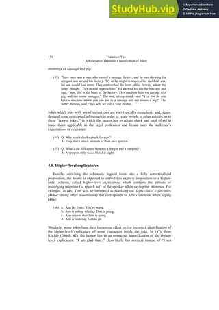 A Relevance-Theoretic Classification Of Jokes | PDF | Pop Culture