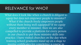 A Relevant Church | PPTX