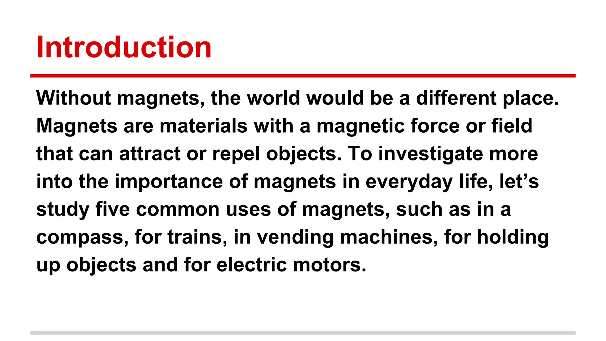 Are magnets useful | PDF