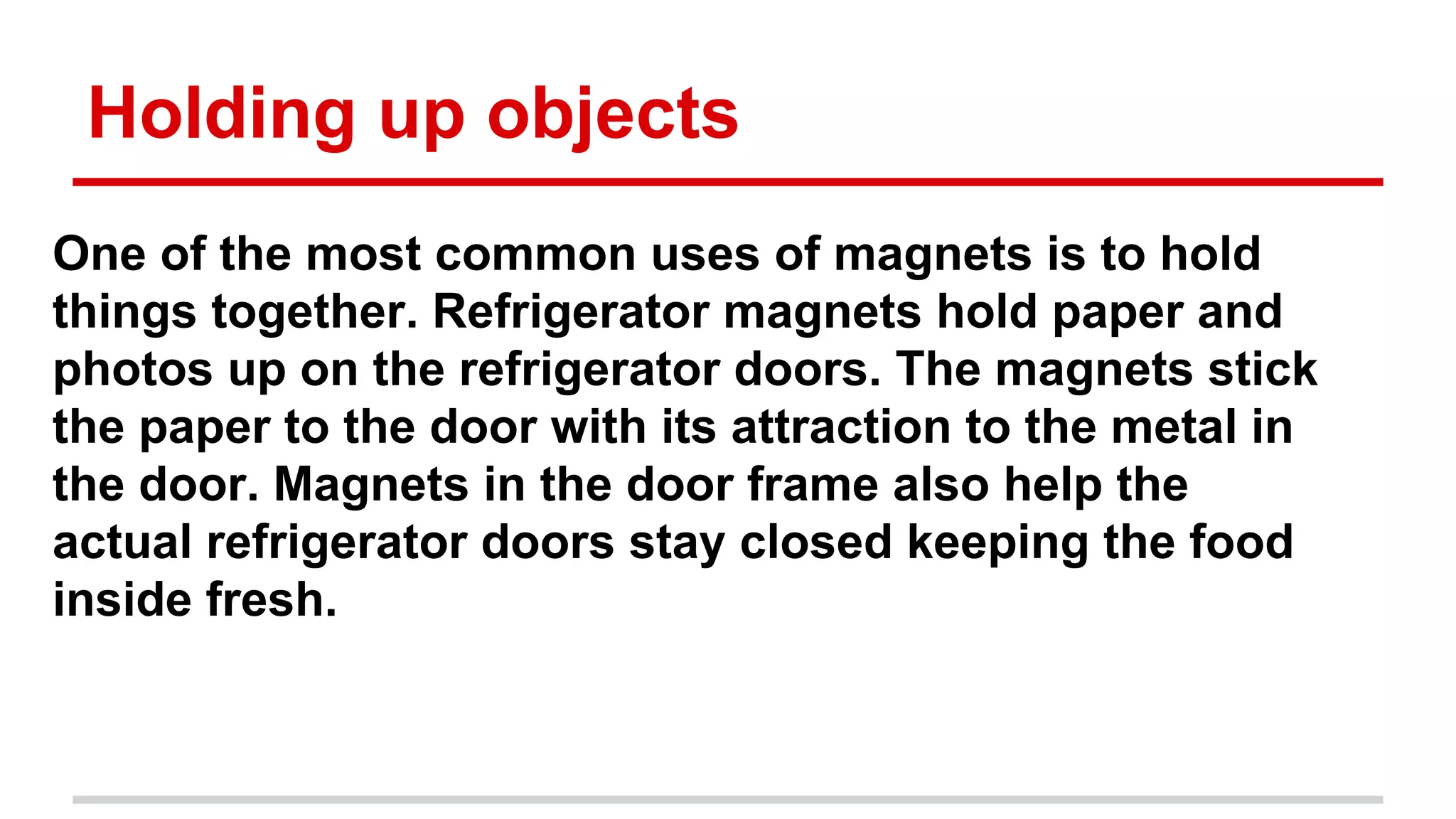 Are magnets useful | PDF
