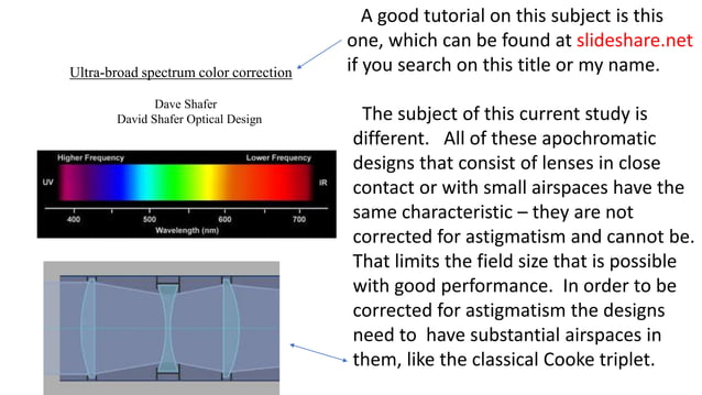 A remarkable new telescope objective design | PPT