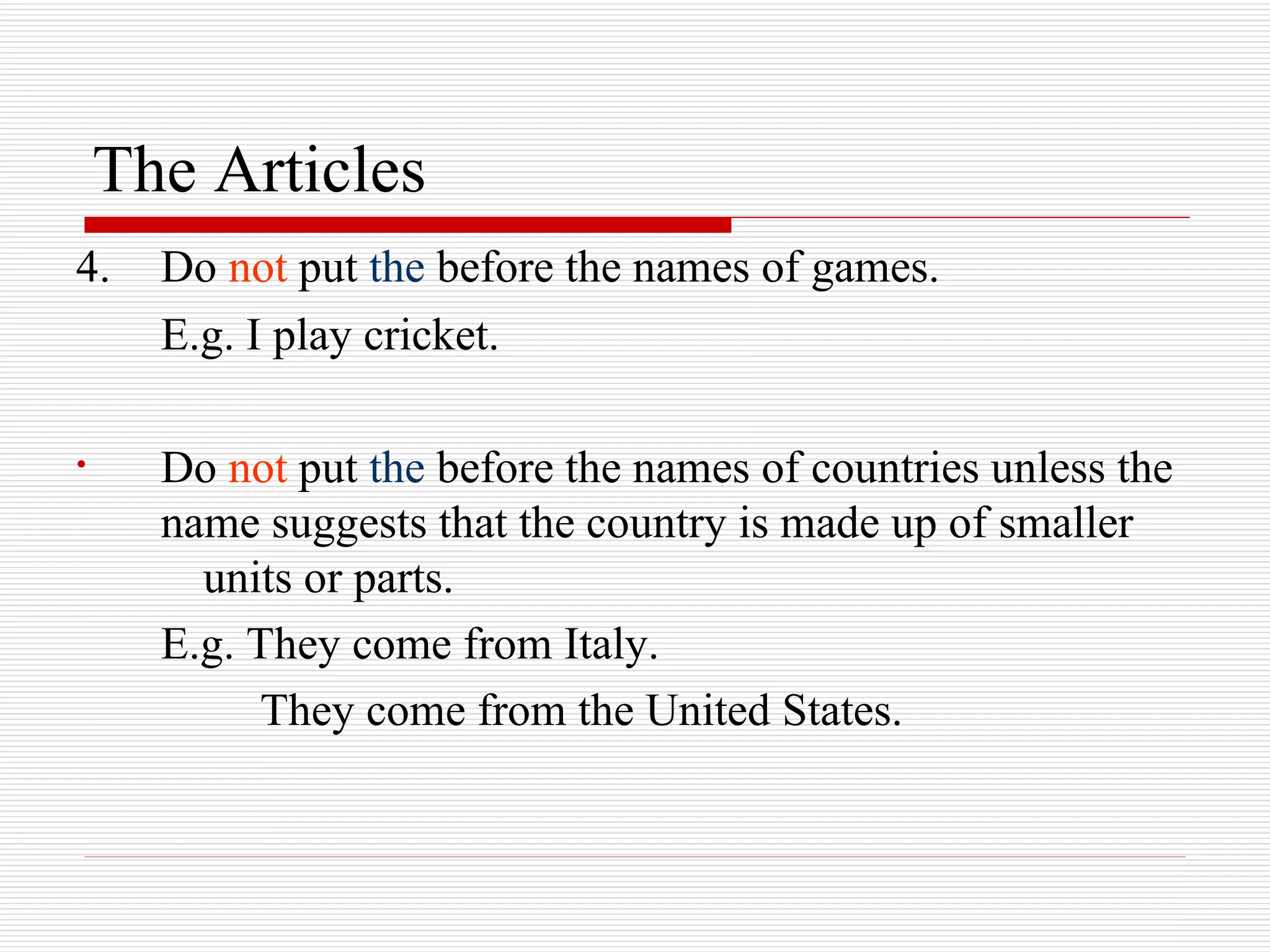 A remedial english grammar chp 1 articles | PPT