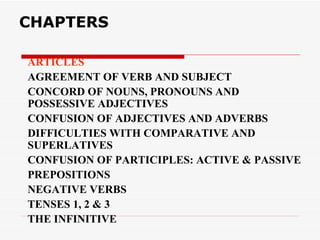 A remedial english grammar chp 1 articles | PPT