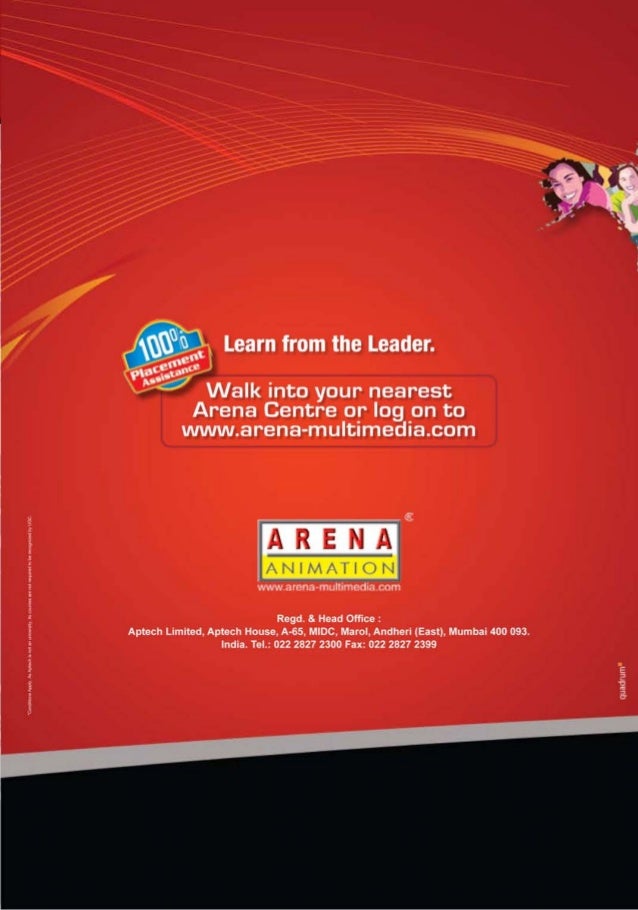 Arena animation-brochure