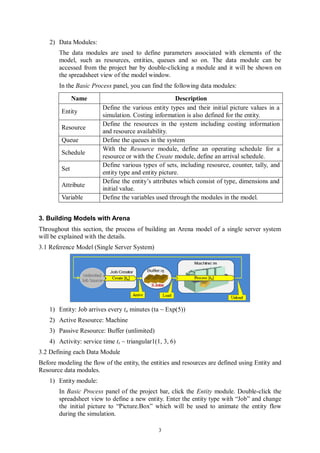 Arena tutorial | PDF