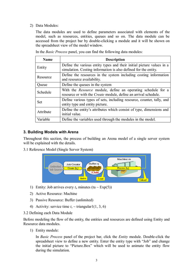 Arena tutorial | PDF