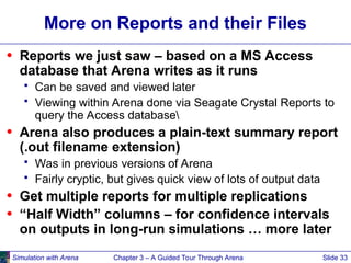 arena_basics - learning discrete event simulation | PPT