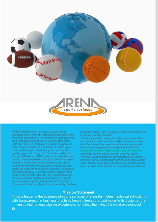 Arena brochure | PDF