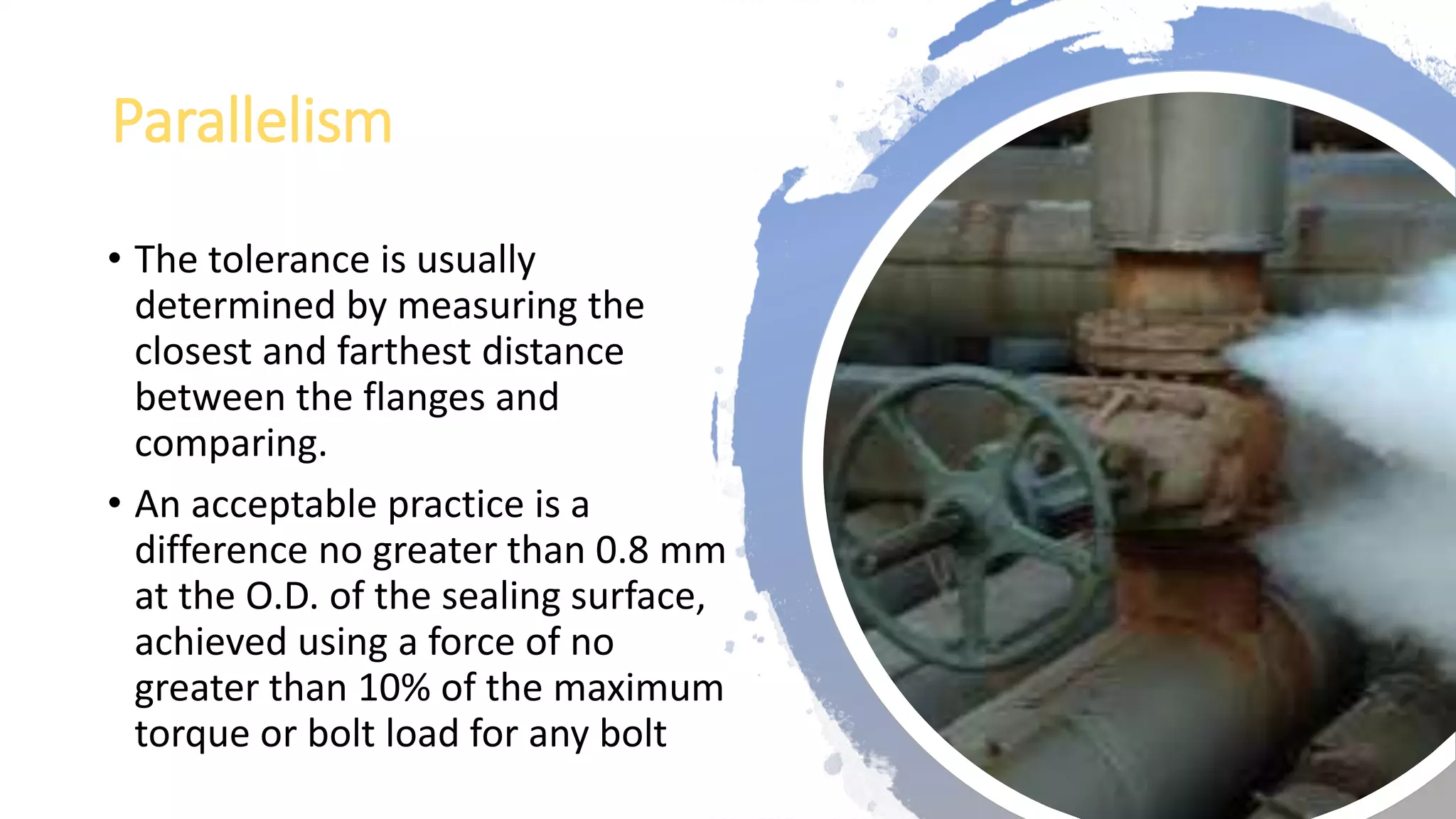 Flanged Joint Alignment | PPTX