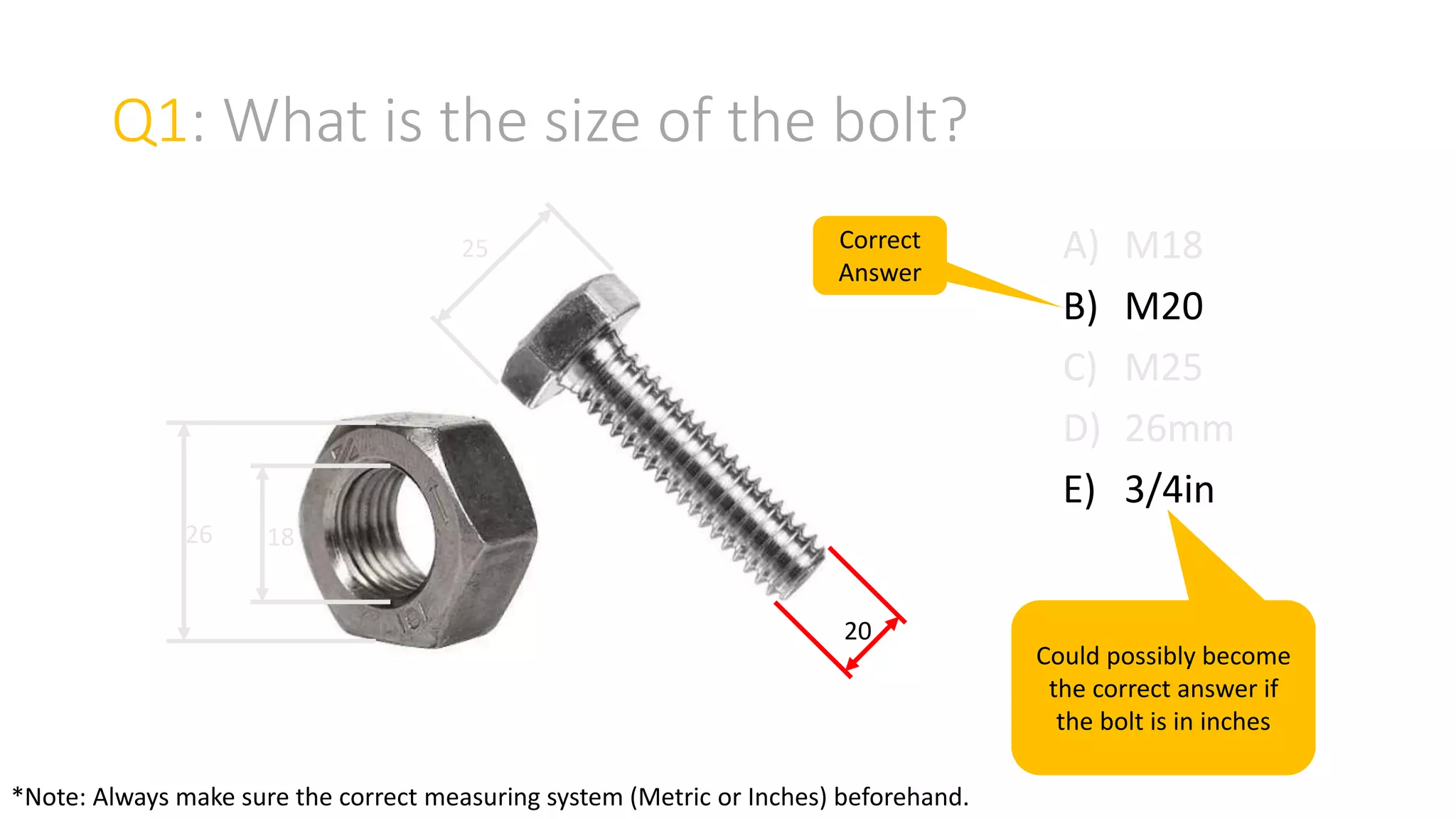 Measuring Fasteners | PPTX