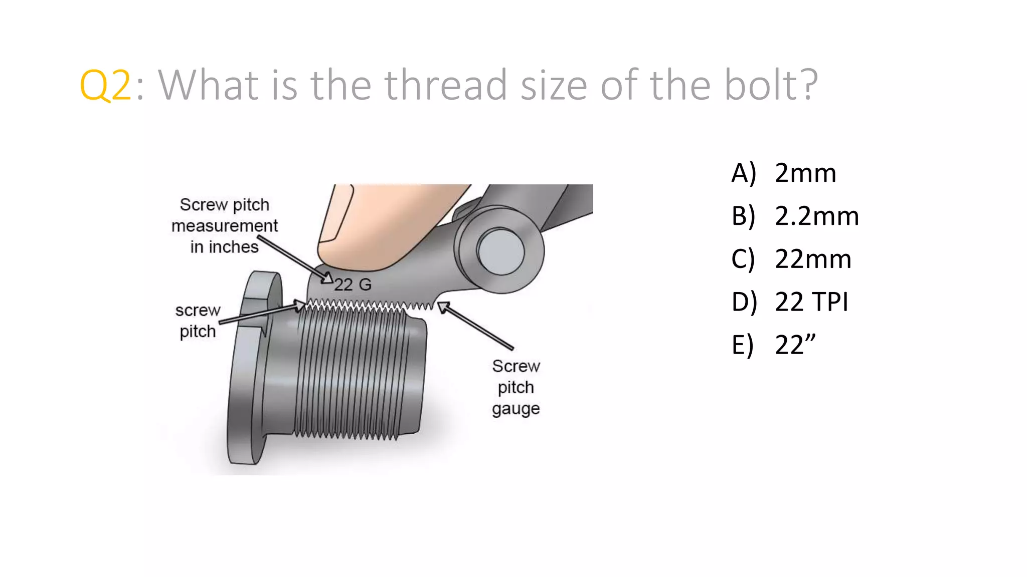 Measuring Fasteners | PPTX