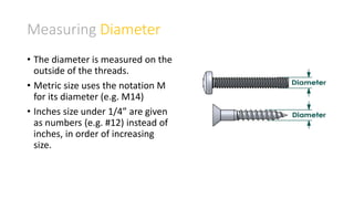 Measuring Fasteners | PPTX