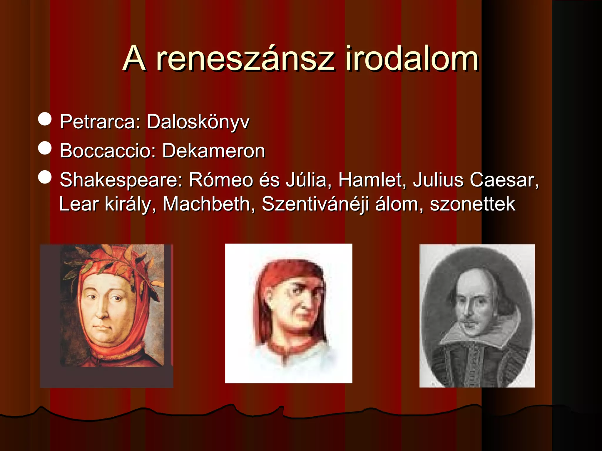 A reneszánsz | PPT
