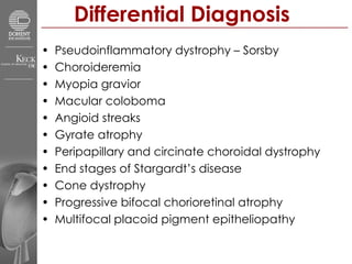 Areolar Dystrophy | PPT