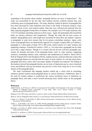 Are Paragraph Theories Array Of Impressions | PDF | Education