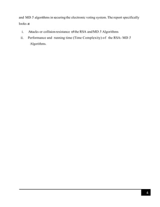 A REPORT ANALYSIS OF A Secure E-Voting System Using RSA and Md5 Algorithms- PRINCE DUAH MENSAH.pdf