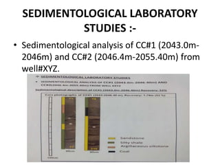 sedimentological study geology at ongc vadodara | PPTX