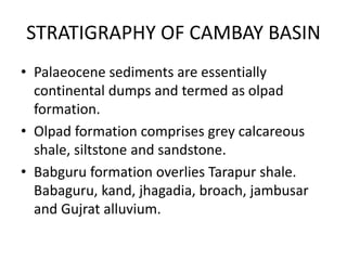 sedimentological study geology at ongc vadodara | PPTX