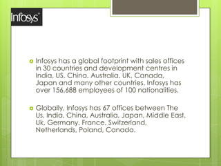 A report on infosys | PPTX