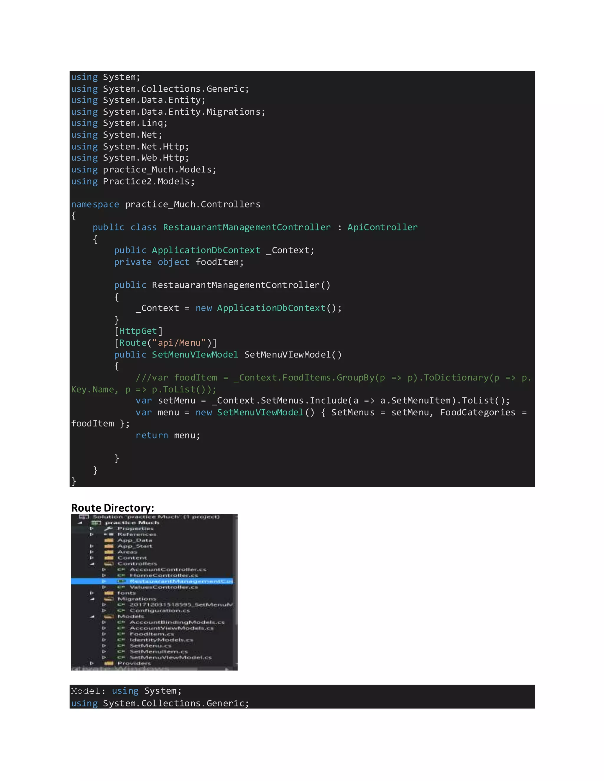 A report on mvc using the information | DOCX | Web Development | Internet