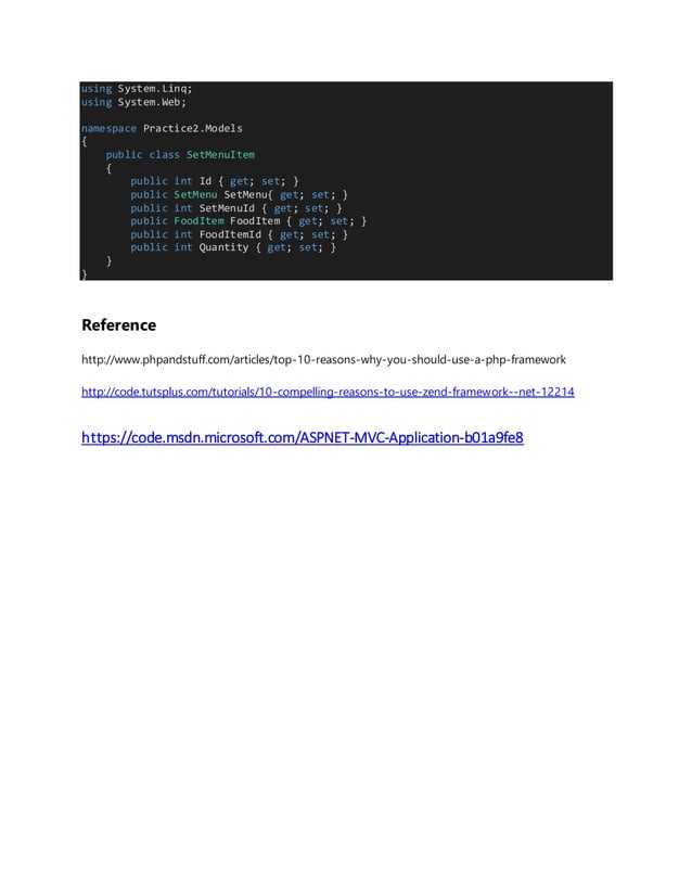 A report on mvc using the information | DOCX | Web Development | Internet