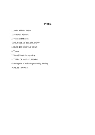A report on nj india investment | DOCX