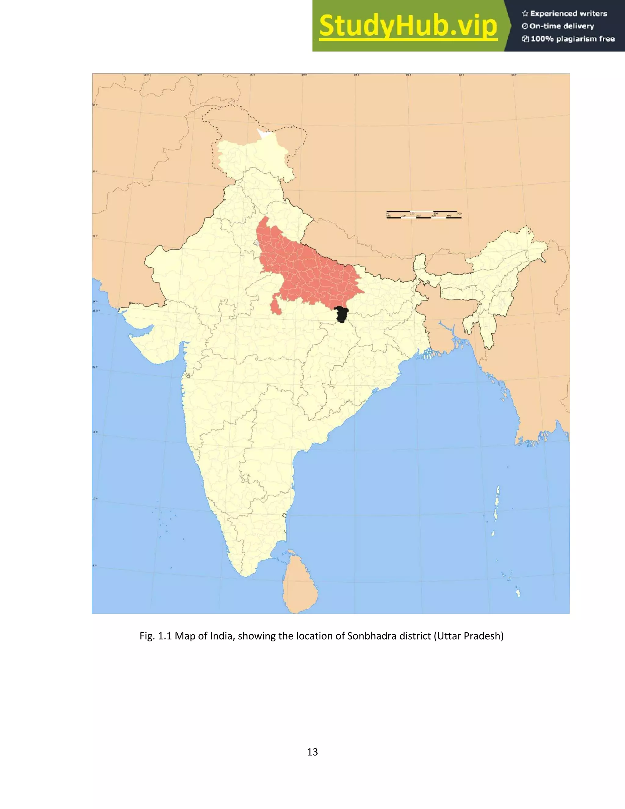 A REPORT ON SEDIMENTARY TERRAIN MAPPING IN AROUND SONBHADRA AND ...