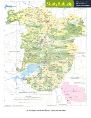 A REPORT ON SEDIMENTARY TERRAIN MAPPING IN AROUND SONBHADRA AND ...
