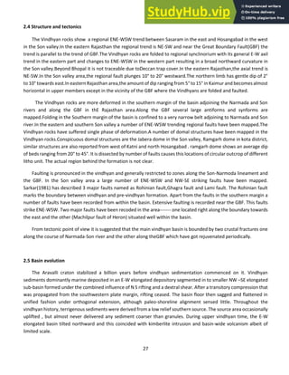 A REPORT ON SEDIMENTARY TERRAIN MAPPING IN AROUND SONBHADRA AND ...