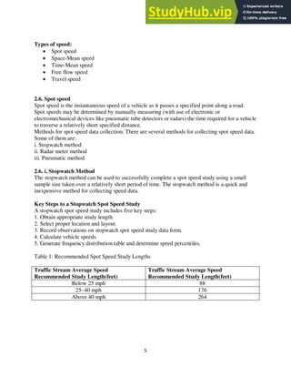 A Report on Spot Speed Study.pdf