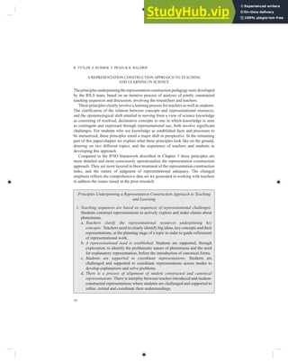 A Representation Construction Approach | PDF | Primary Education | Education