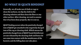 Are quats based disinfectant helpful during covid19 crisis (1) | PPT