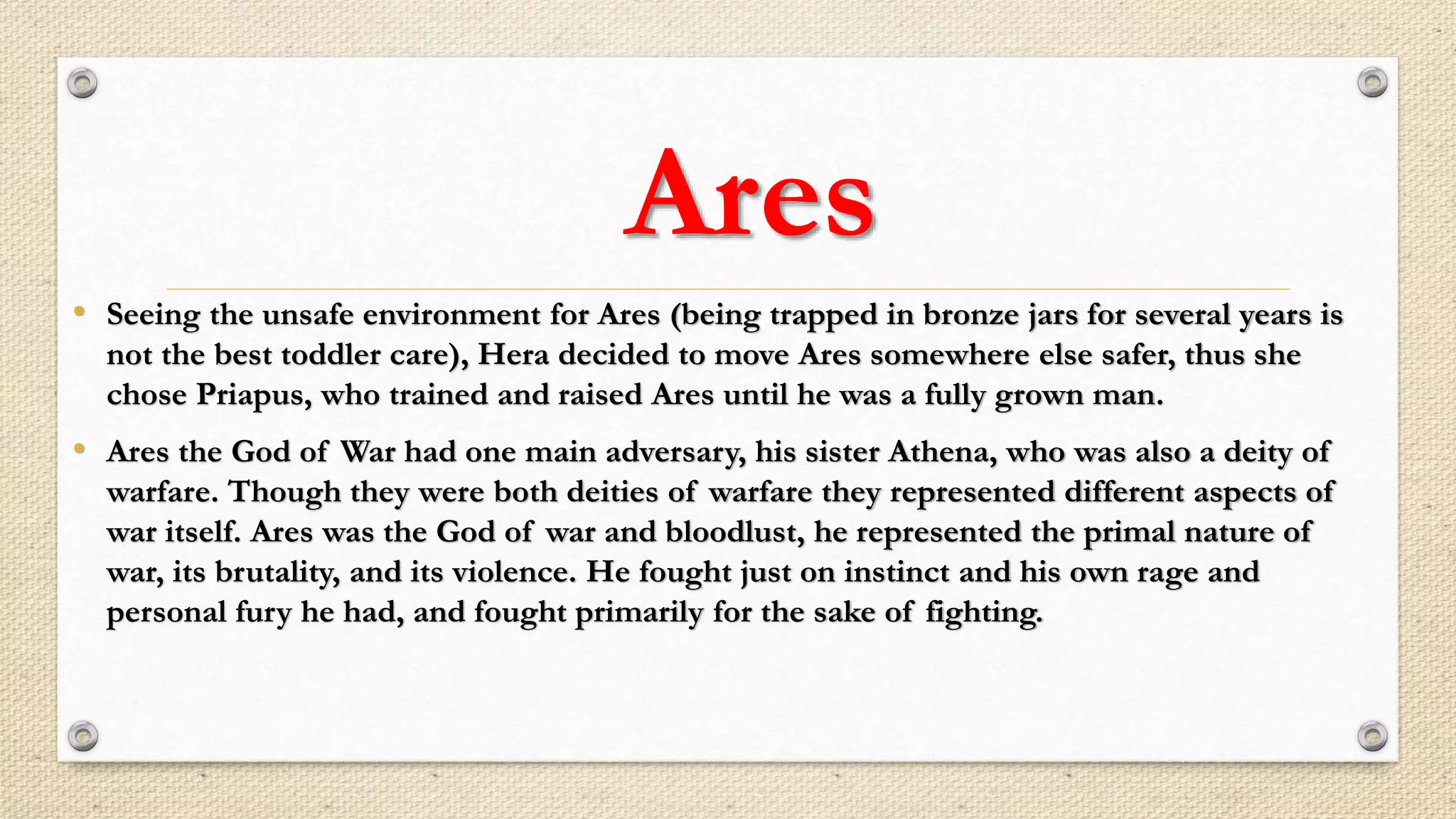 Ares | PPTX