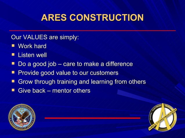 Ares Construction | PPT