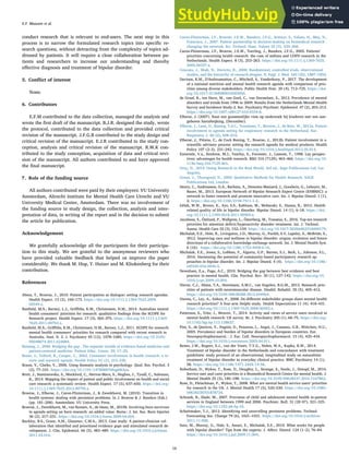 A Research Agenda For Bipolar Disorder Developed From A Patients ...