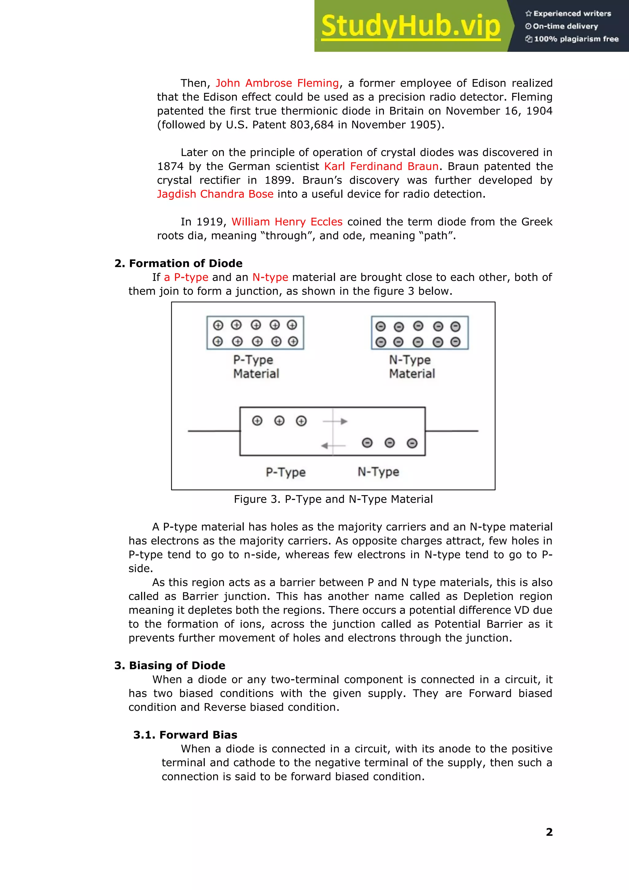 A Research Assignment On Diode | PDF