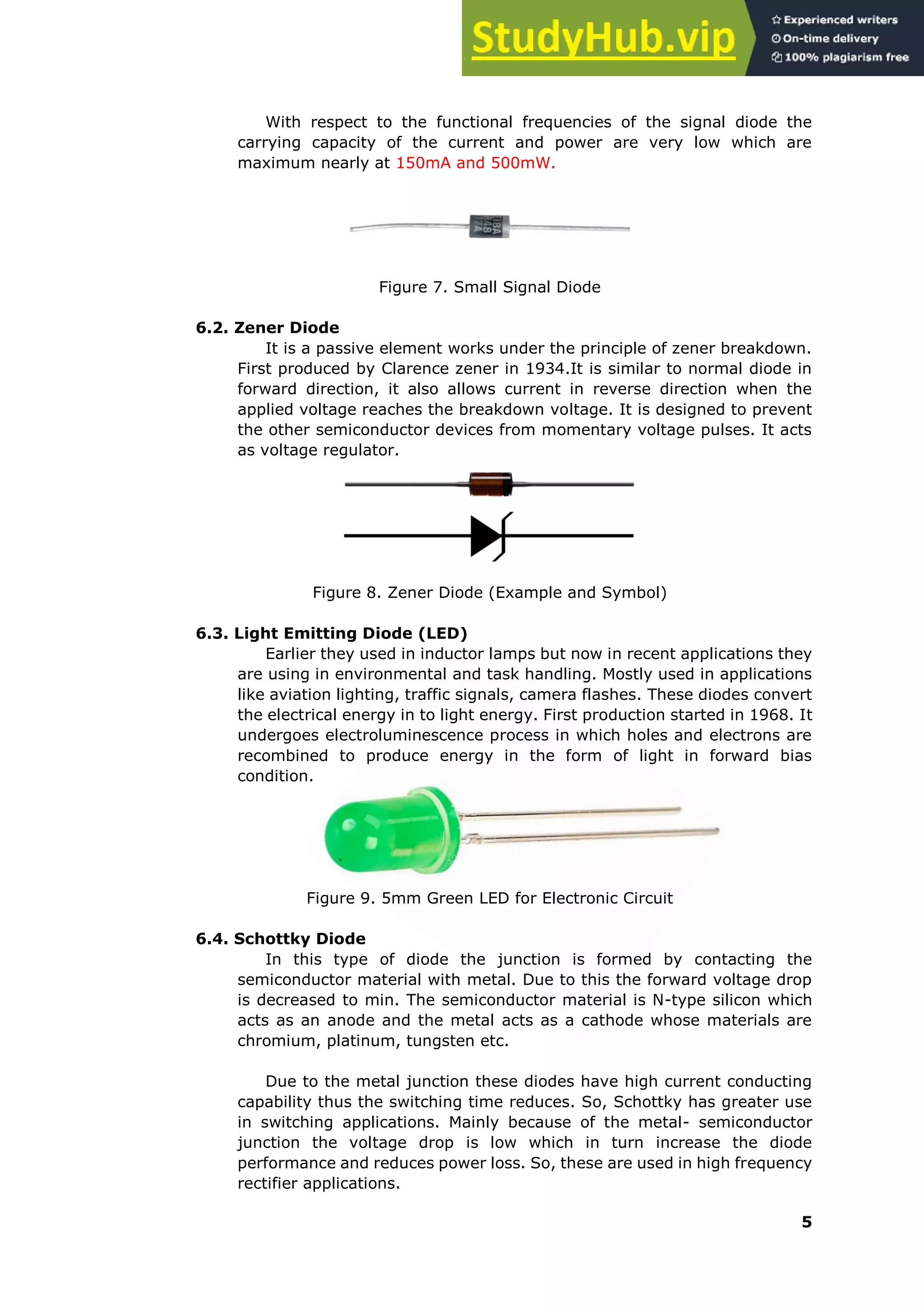 A Research Assignment On Diode | PDF