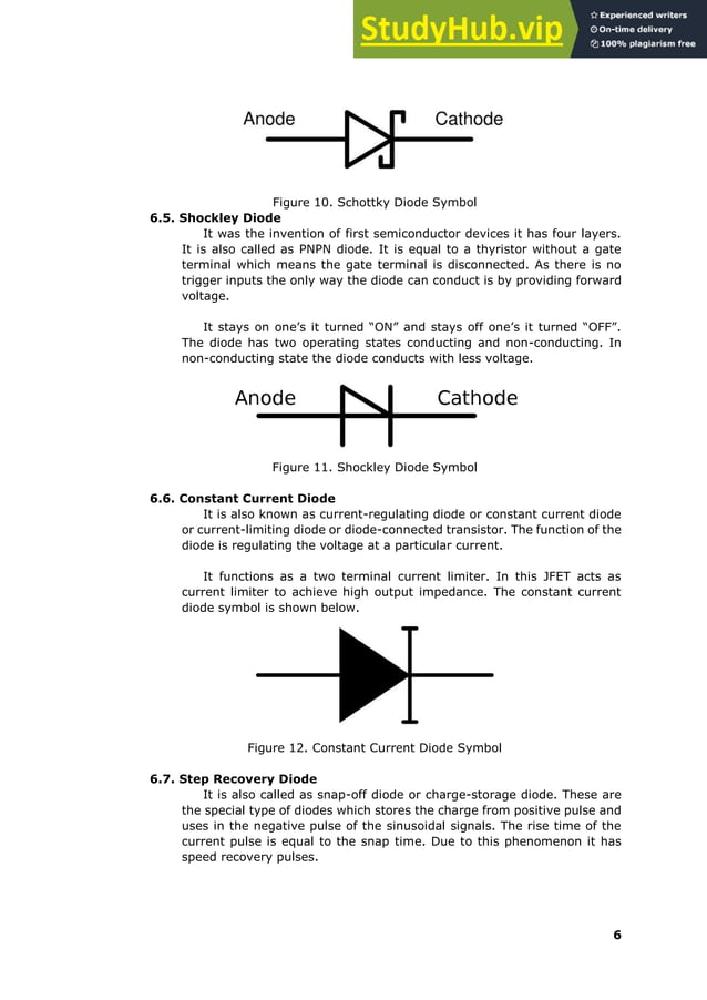 A Research Assignment On Diode | PDF | Consumer Electronics | Technology & Computing