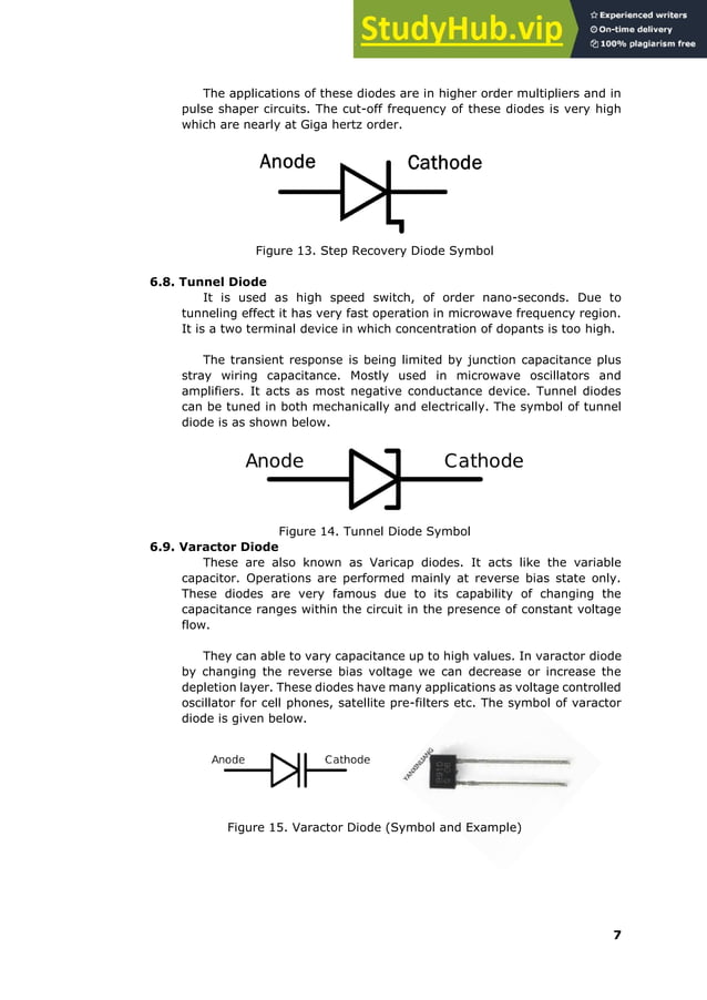 A Research Assignment On Diode | PDF | Consumer Electronics | Technology & Computing